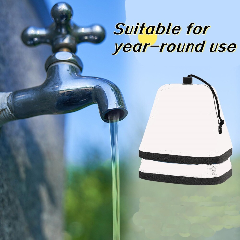 Foam Antifreeze Protective Cover Reusable Faucet Protection Cover ...