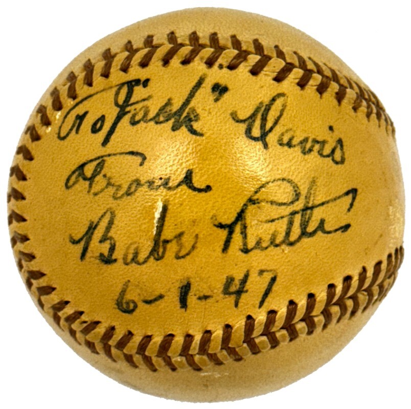 Babe Ruth Autographed Memorabilia | Signed Photo, Jersey, Collectibles ...
