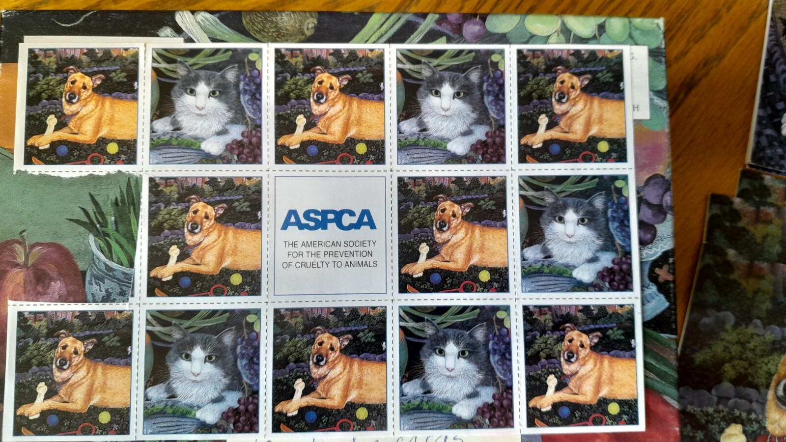 ASPCA CATS and DOGS 10 Blank Greeting Cards Art by Mimi Vang Olsen w ...