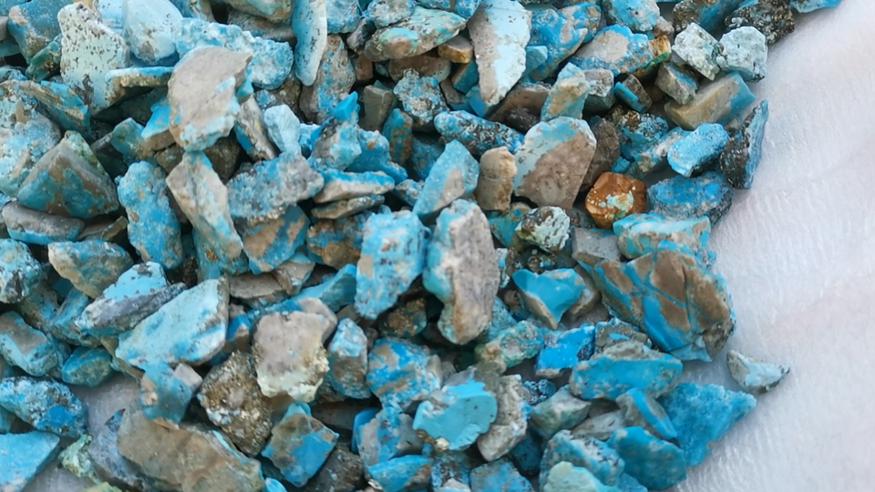 500 Carat Lots Natural Persian Turquoise & Pyrite Rough stone , No ...