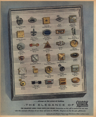 1956 Swank: Scene of Fashion Vintage Print Ad | eBay