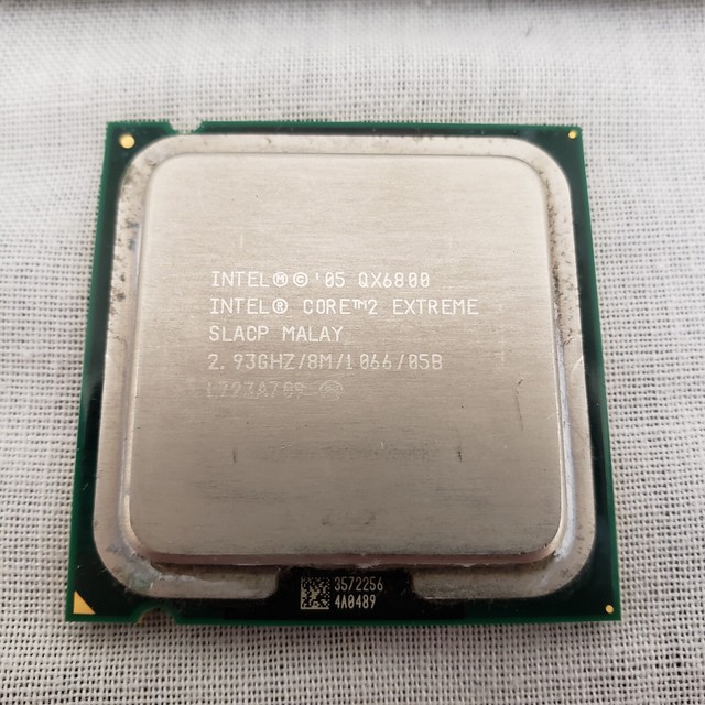 Intel Core 2 Extreme QX6800 2.93GHz Quad-Core (BX80562QX6800) Processor ...