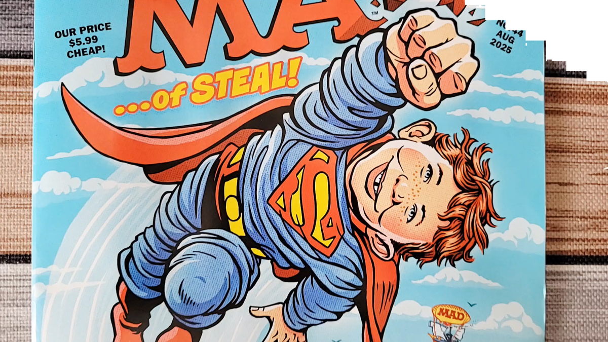 Mad Magazine Superman
