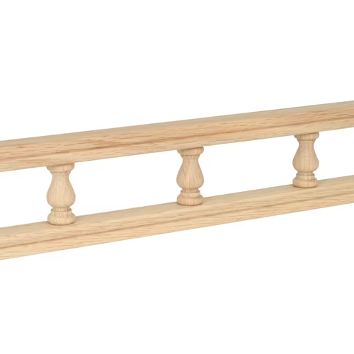 4 Ft. X 2-1/4 In. X 3/4 In. Maple Galley Rail | Waddell Paintable ...