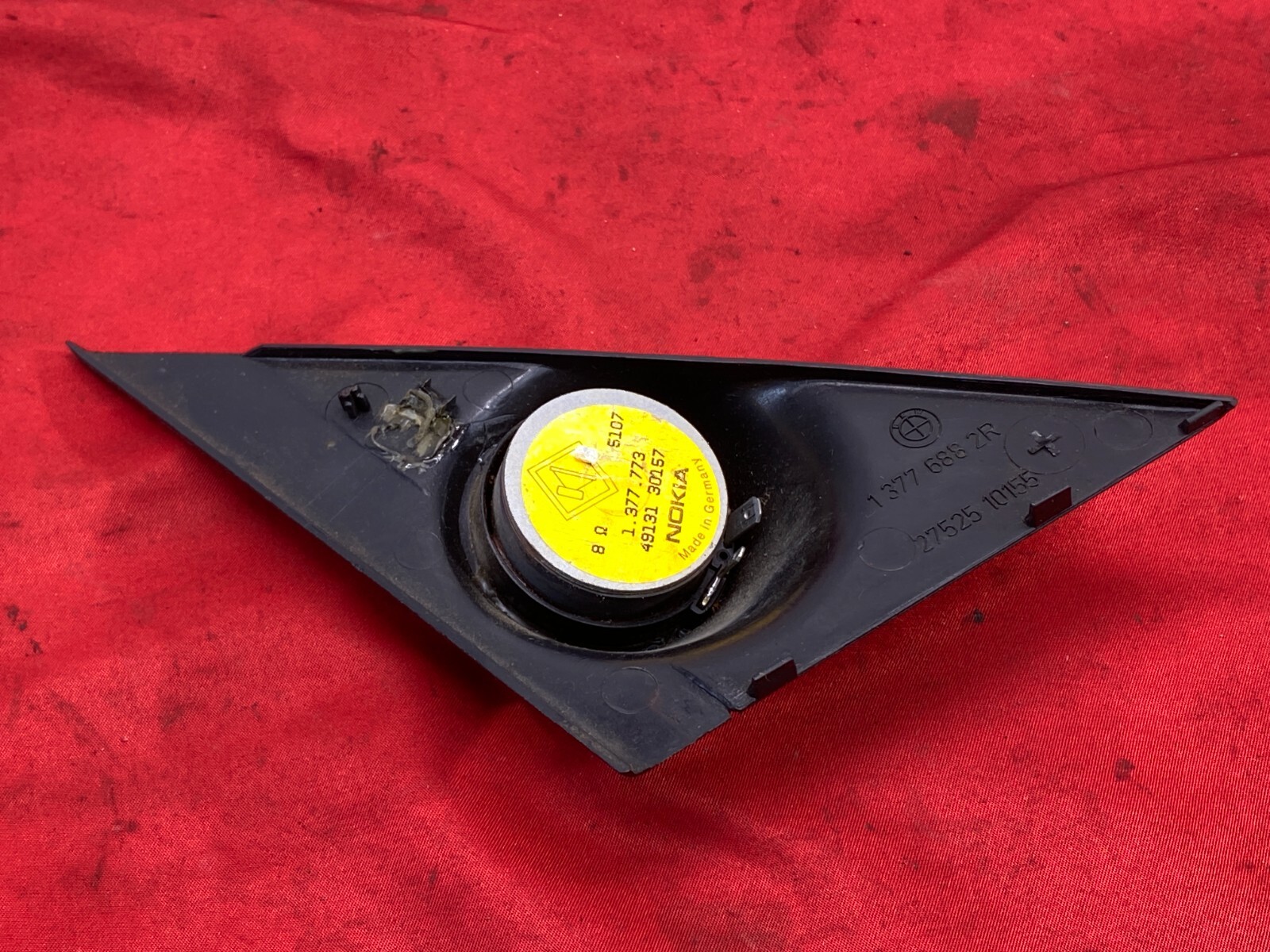 83-93 BMW E30 318 325 M3 Right Passenger Door Loudspeaker Tweeter Nokia ...
