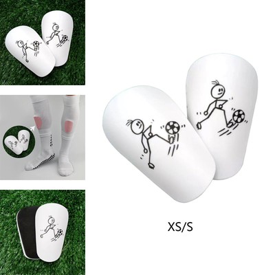 2x Mini Soccer Shin Guards Comfortable Leg Protection for Boys Children ...