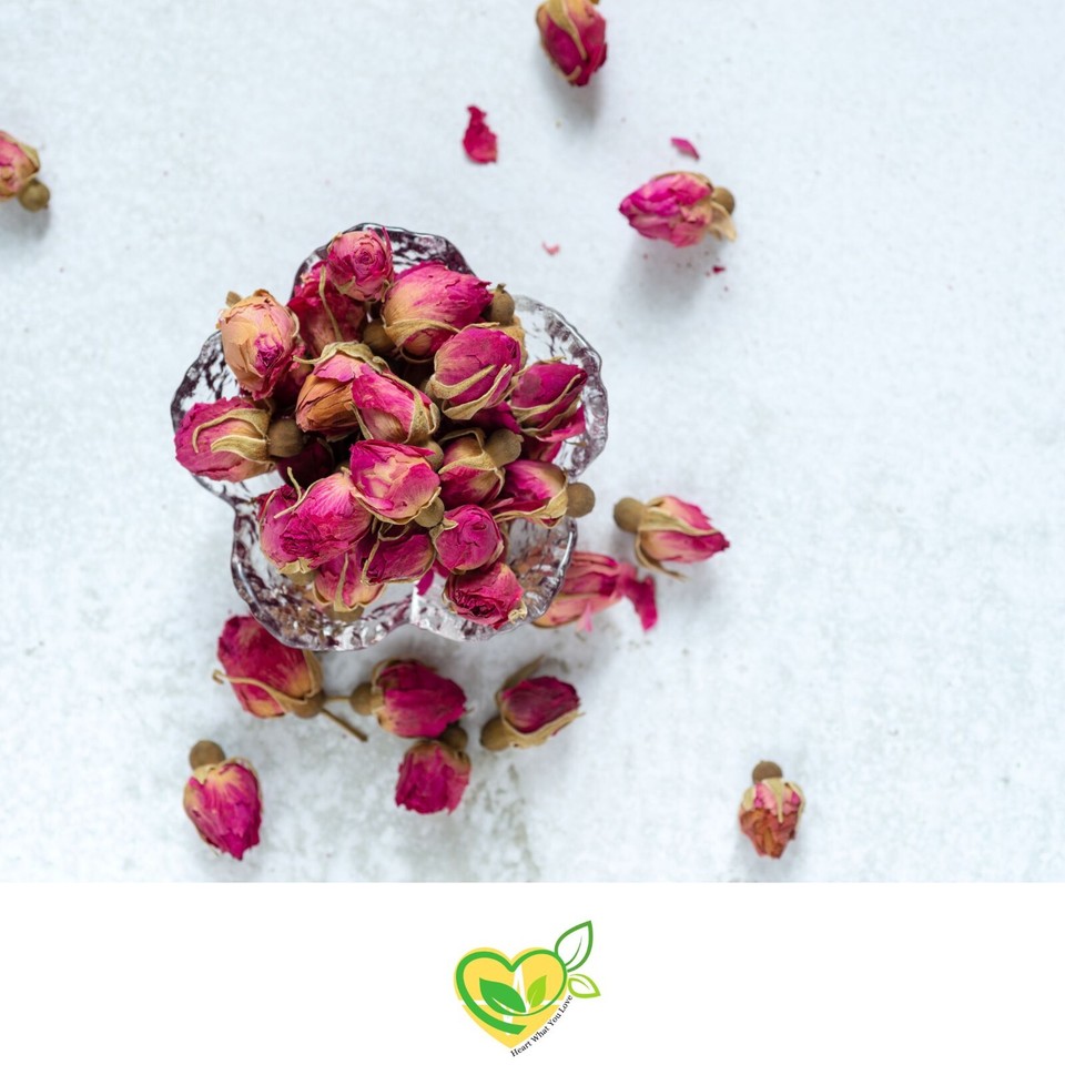 Rose Buds Red Flower Organic Rosa canina Natural 28.3g | 1 oz Edible ...