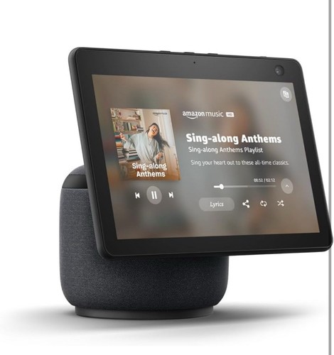 Amazon Echo Show 10 HD Smart Display w Motion & Alexa Smart Speaker ...