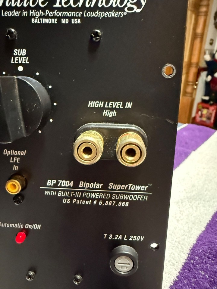 DEFINITIVE TECHNOLOGY BP7004 SPEAKER AMPLIFIER For Parts Or Repair | eBay