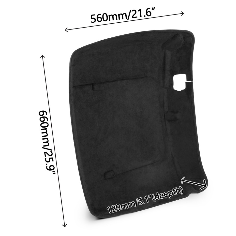 Luggage Lid Carpet Liner Pack King & Chopped Tour Pak For Harley Street ...