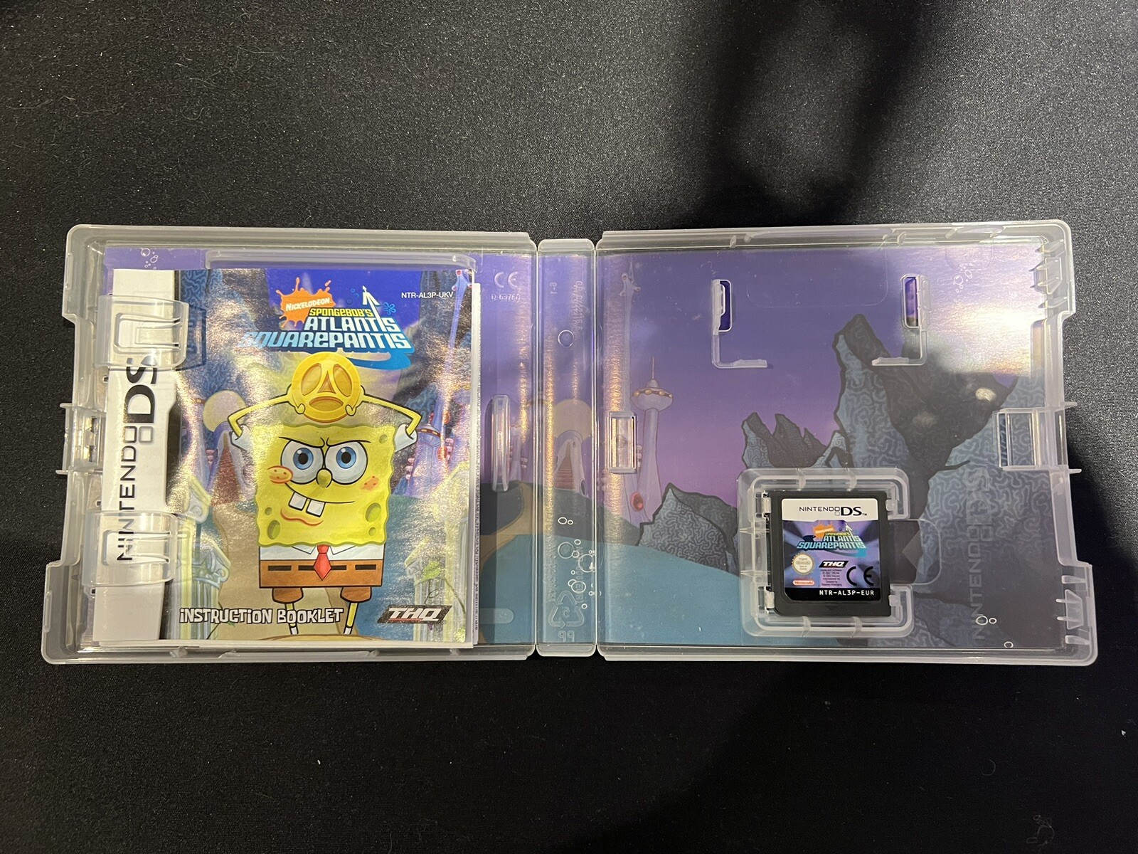 Spongebob Atlantis SquarePantis Nintendo DS NDS 2ds DSL DSi 3ds Video ...