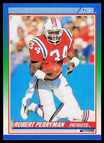 Robert Perryman, 1990 Score, #52, New England Patriots, | eBay