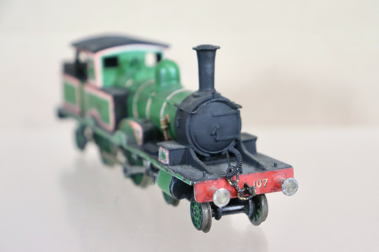 K's KEYSER KIT BUILT LSWR 4-4-2 ADAMS CLASS RADIAL TANK LOCOMOTIVE 107 ...