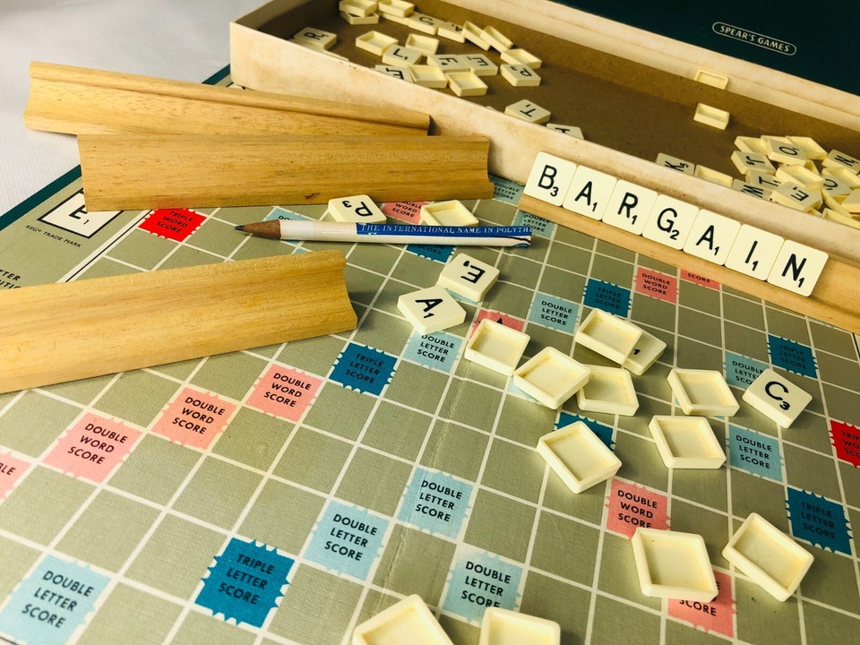 Scrabble Board Game Spears Vintage ncb | eBay UK
