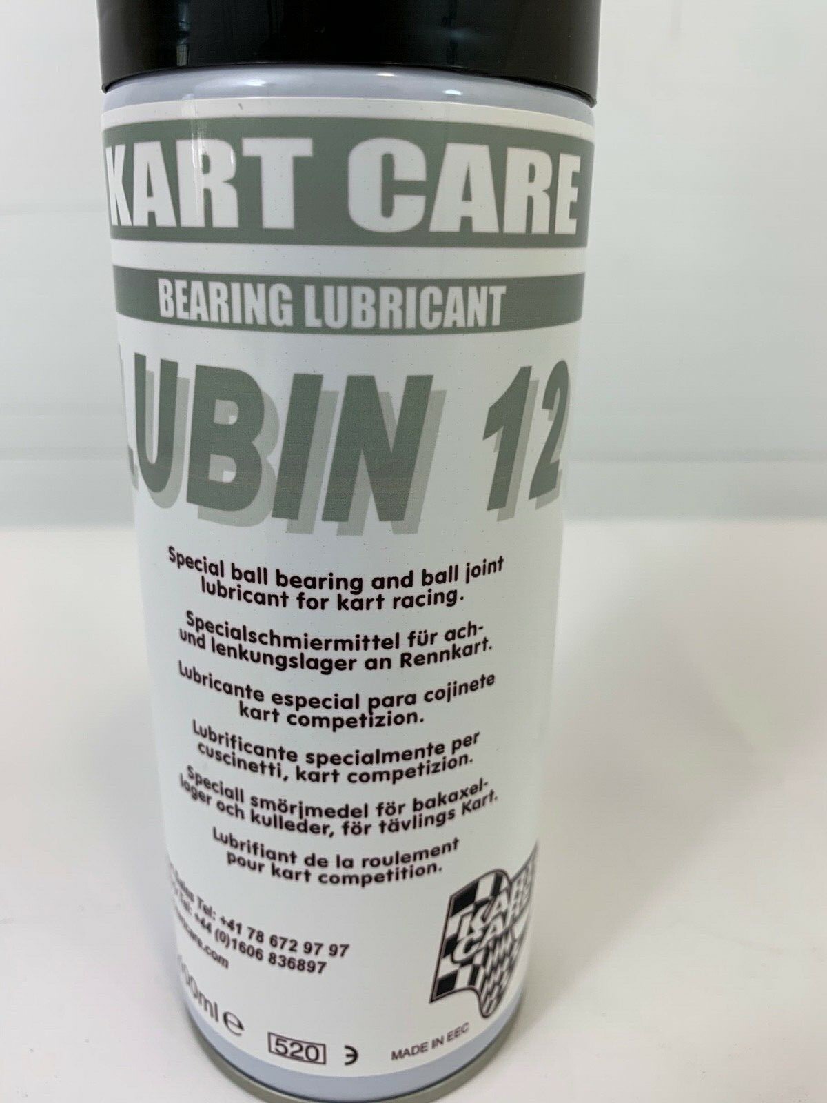 X4 Kart Care Lubin 12 Bearing Lube 400ml Can - X30 - Rotax - Cadet ...