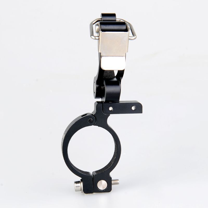 Light Clip Handlebar Aluminum Alloy Clamp Support Holder Safety Cycling ...