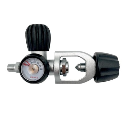 San-o-sub Scuba Dive Air Tank Cylinder Fill Head with Pressure Gauge ...