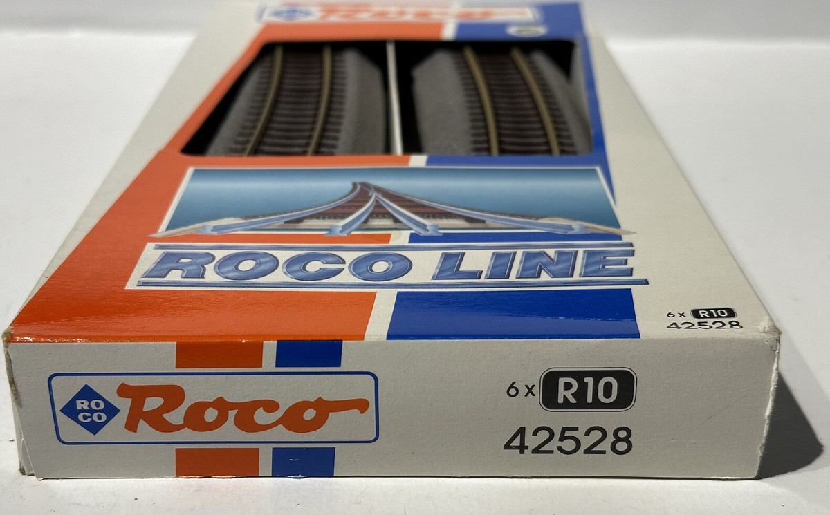 Roco Curve HO Model Railroad Train Tracks ROCO LINE 42528 6-er Packung ...