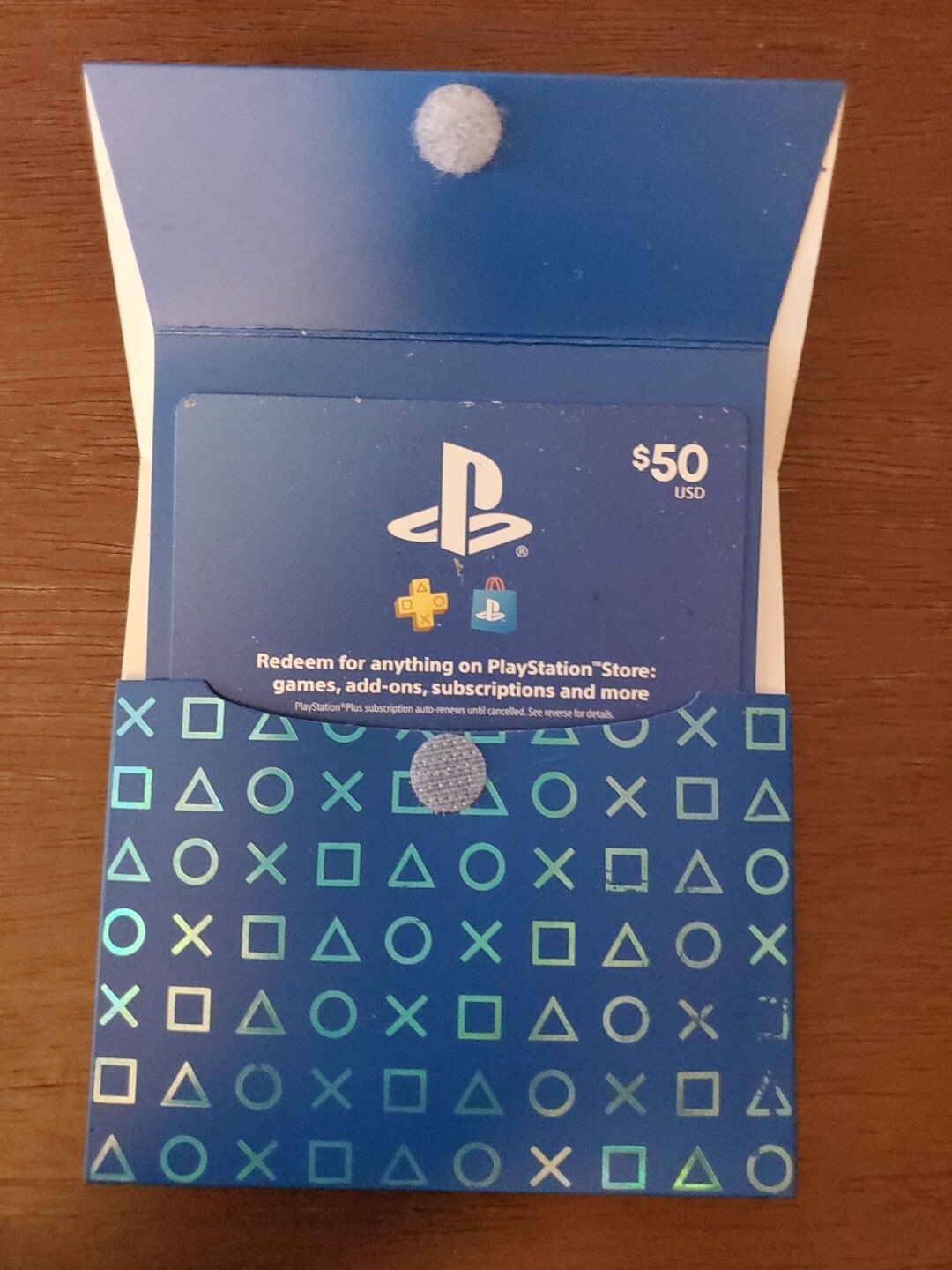 PlayStation $50 Gift Card (07675025140) 711719542582 | eBay