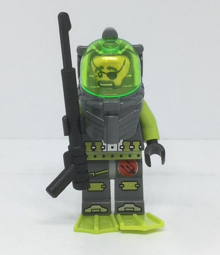 LEGO Atlantis : Diver 3 Ace Speedman - Figurine - Set 8075 8077 8057 ...