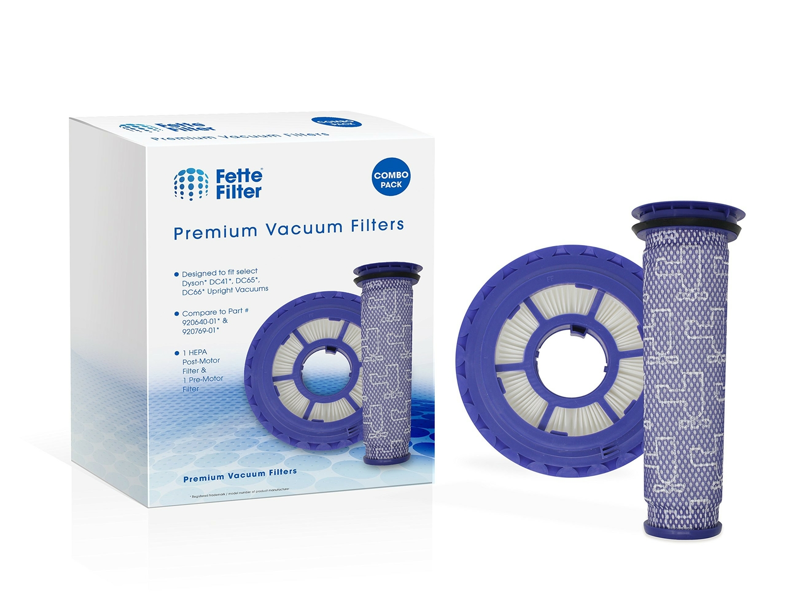 Filters HEPA Post Filter & Pre-Filters Compatible with Dyson DC41, DC65 ...