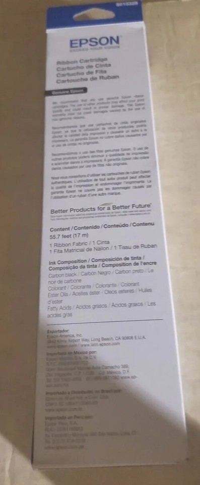 Genuine Epson S015329 FX-890 Ribbon Cartridge (Black Color) | eBay