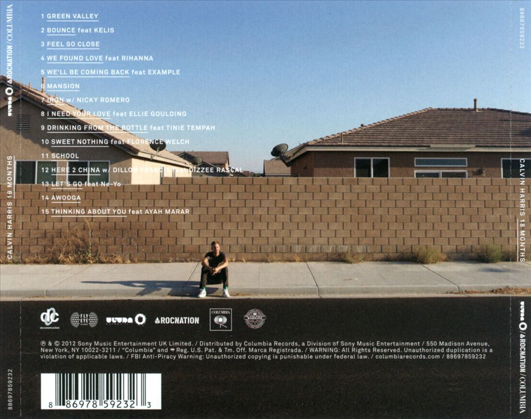 CALVIN HARRIS (SCOTLAND) - 18 MONTHS NEW CD 886978592323| eBay