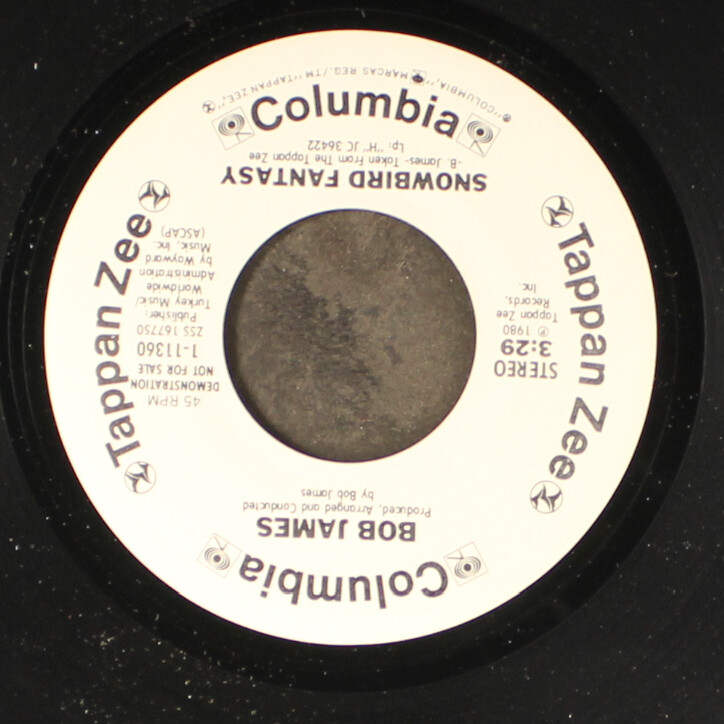 BOB JAMES: snowbird fantasy TAPPAN ZEE 7" Single 45 RPM | eBay