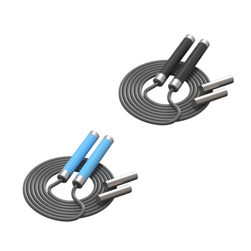 Speed Jump Rope Portable Non Slip Handle Fitness Workouts Jumping Rope ...