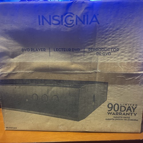 Insignia Single Disc DVD Player New In Open Box NS-D160A14 remote ...