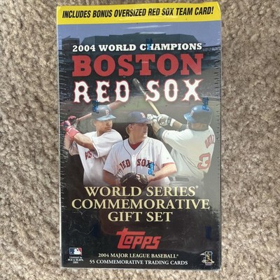 2004 Topps World Series Champions Boston Red Sox Factory Sealed 55-card ...