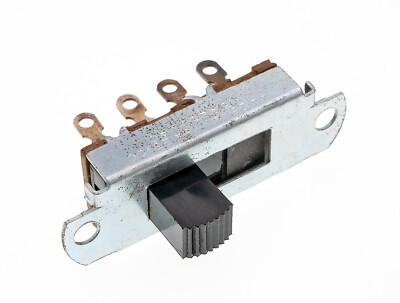 Lot of 5, 3 position SP3T SLIDE SWITCH 4A/125VAC, 0.5A/125VDC 1.5A ...