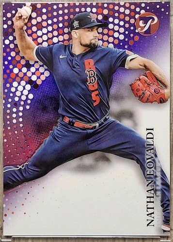 2022 Topps Pristine Nathan Eovaldi #299 Purple Refractor /99 | eBay