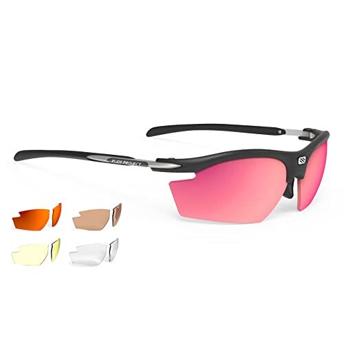 New Rudy Project Unisex's RYDON Shooting Black-Kit Matte Rac.Red+Ls ...