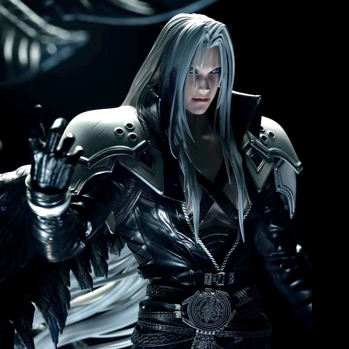 Final Fantasy VII Sephiroth Garage Kit Rubble Statue NEW Unused F/S ...