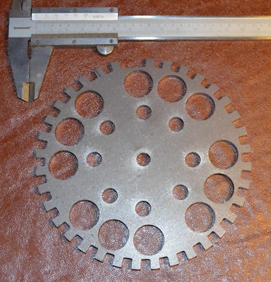 Universal Engine Trigger Wheel - 36-1 130 mm OD Megasquirt, DTA, Motec ...