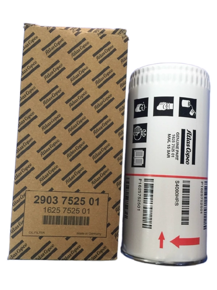 1Pcs New Fit For Copco air compressor oil filter 1625752501 2903752501 ...