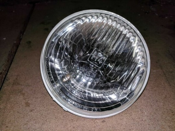 HELLA HEADLAMP HEADLIGHT 5 3/4" H4 WITH SIDE LIGHT 1L3 002 850-06 (1 ...