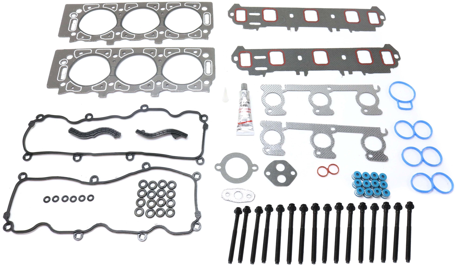 Head Gasket Set Kit For 2002-2008 Ford Ranger with Head Bolt 6 Cyl 3.0L ...