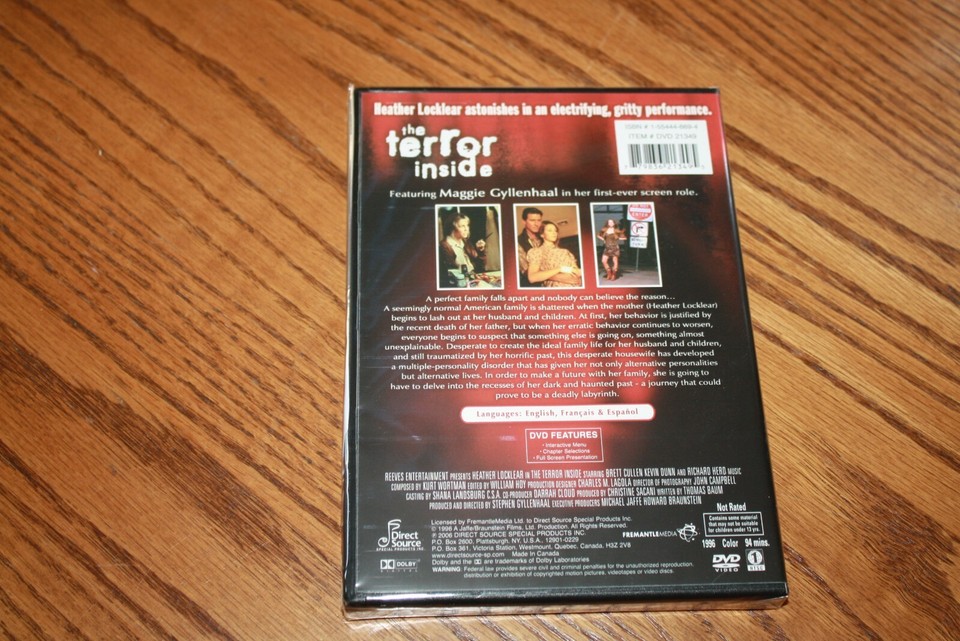 The Terror inside Heather Locklear DVD NEW | eBay