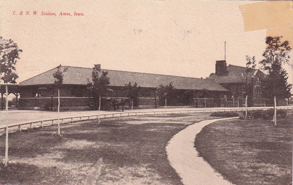 Basco Wisconsin 1907 Doane Ty2/#2 as received on a postcard DPO 1889 ...