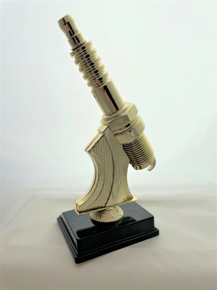 🔧SPARK PLUG TROPHY AWARD CAR SHOW MECHANIC RACING BIRTHDAY WISHES ...