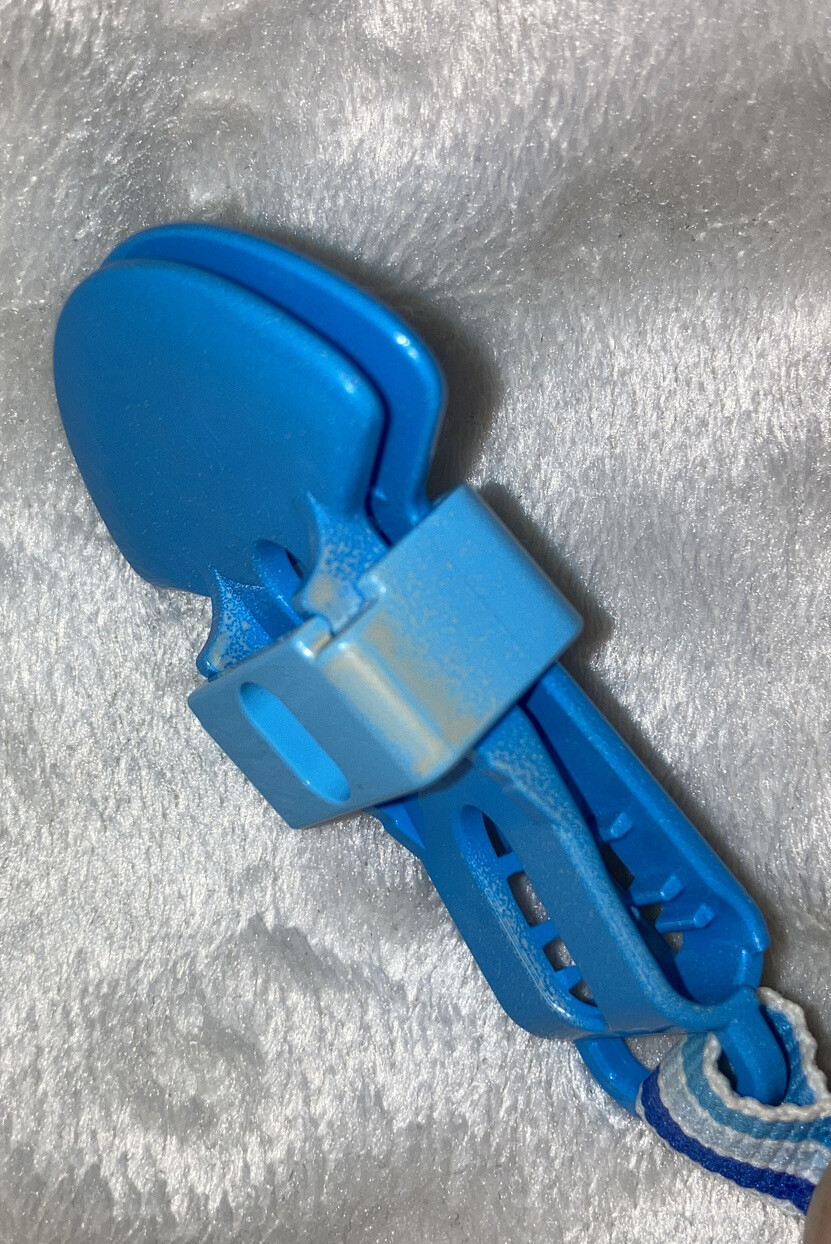 Vintage Mam Mini Ulti Pacifier Clips/Holders-Airplane/Solid Blue RARE ...