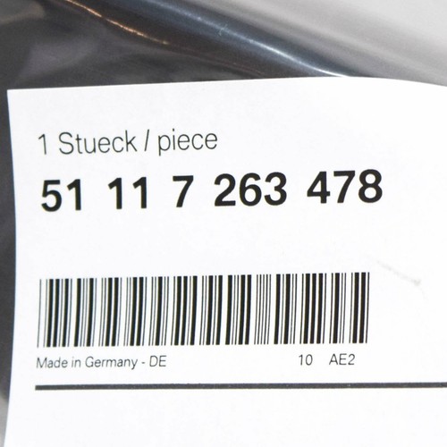 NEW BMW 3 F30 FRONT BUMPER LOWER GRILLE 51117263478 7263478 2014 OEM NO ...