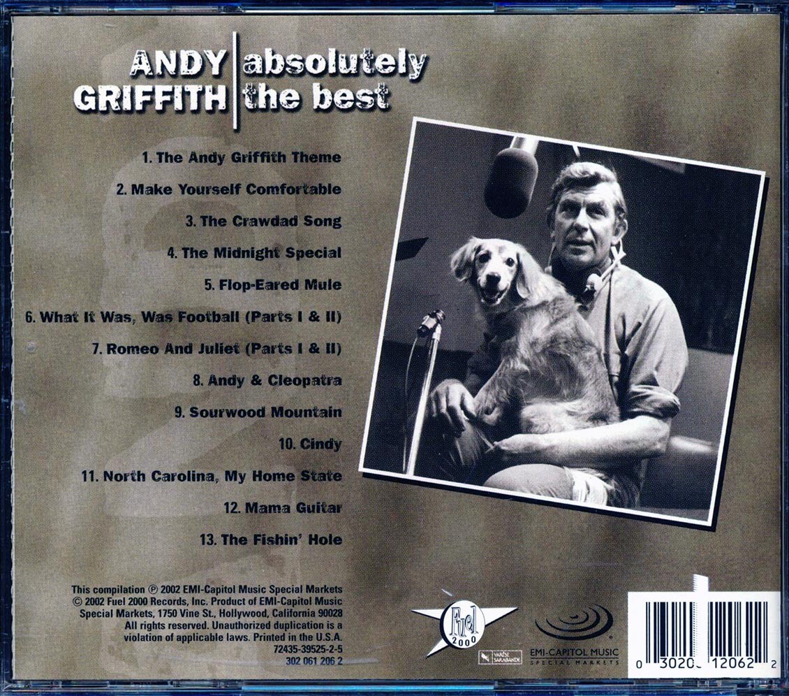CD Andy Griffith - Absolutely The Best | eBay
