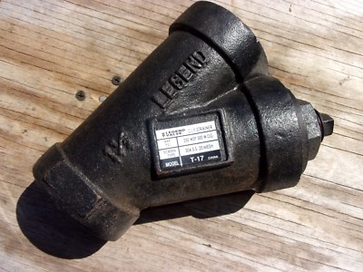 Legend Cast Iron Y-Type Strainer Filter 1 1/2" 250 Psi 500 wog T-17 20 ...