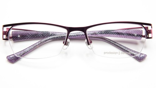 NEW PRODESIGN DENMARK 5139 c.4321 PINK EYEGLASSES FRAME 52-16-135 AF ...