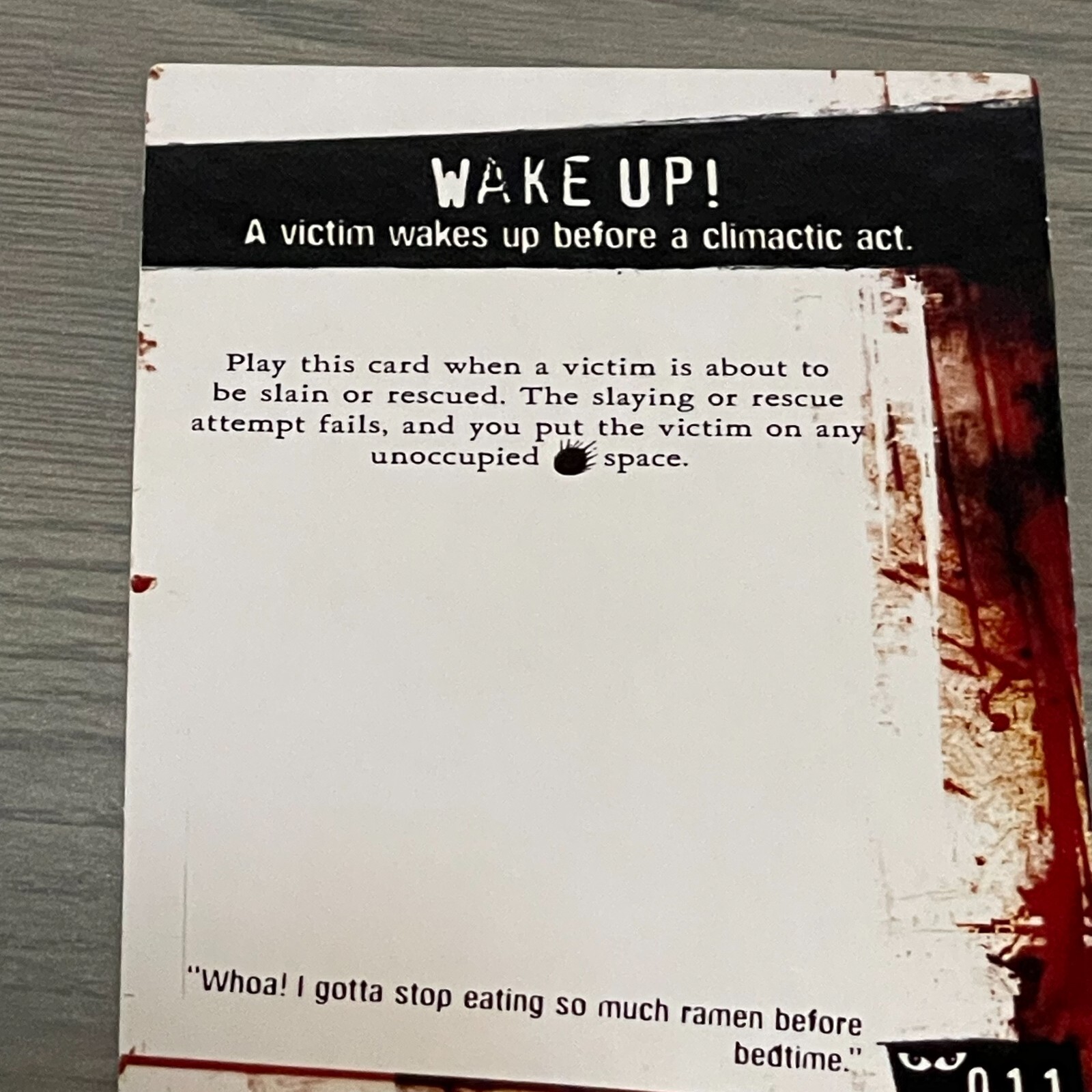 Horrorclix Nightmares 011 Wake Up! Plot Twist Card | eBay