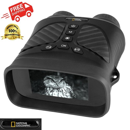 National Geographic Night Vision Video Digital 8X Zoom Binoculars 3 ...
