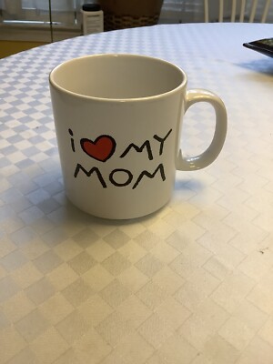 Vtg collectible Russ Mom Mug. “I Love Mom”. Gift for Mom. Coffee/Tea ...